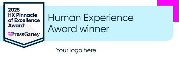 2025 Press Ganey Awards – Pinnacle – HX Media Awards